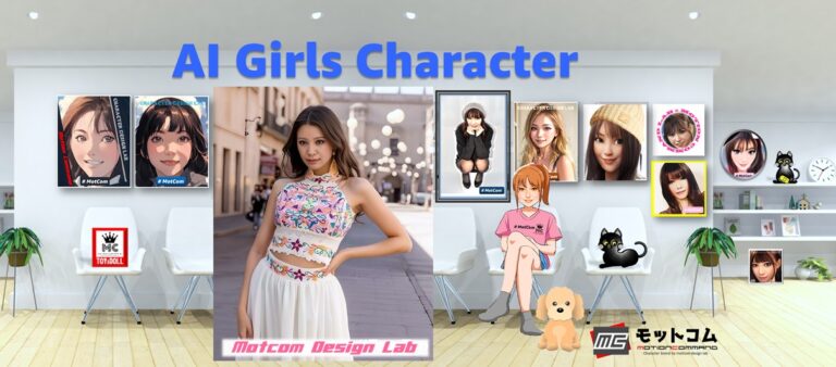 AI Girls Brand - MOTCOM lab｜モットコム